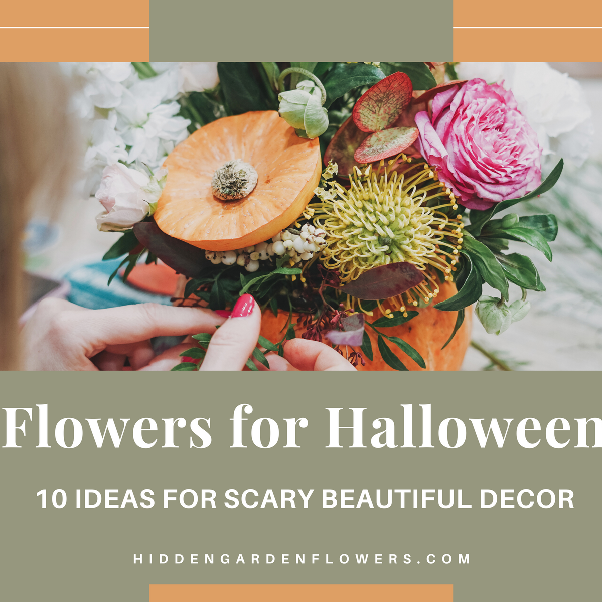Flowers for Halloween: 10 Ideas for Scary Beautiful Decor – The Hidden ...