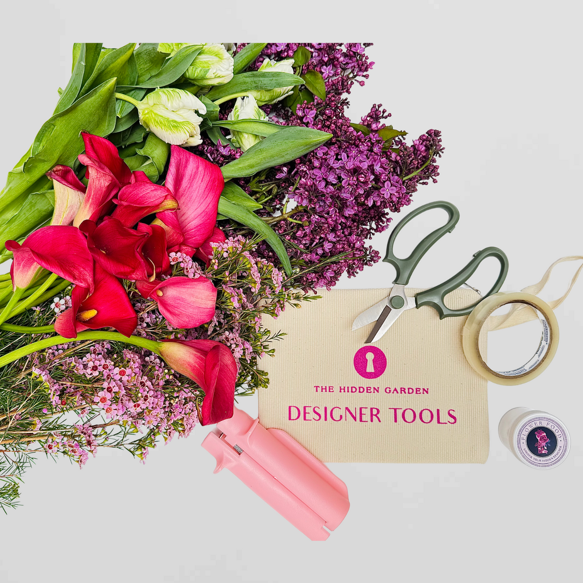 Florist Tools Kit (Full Set For Creating DIY Floral Arrangements)